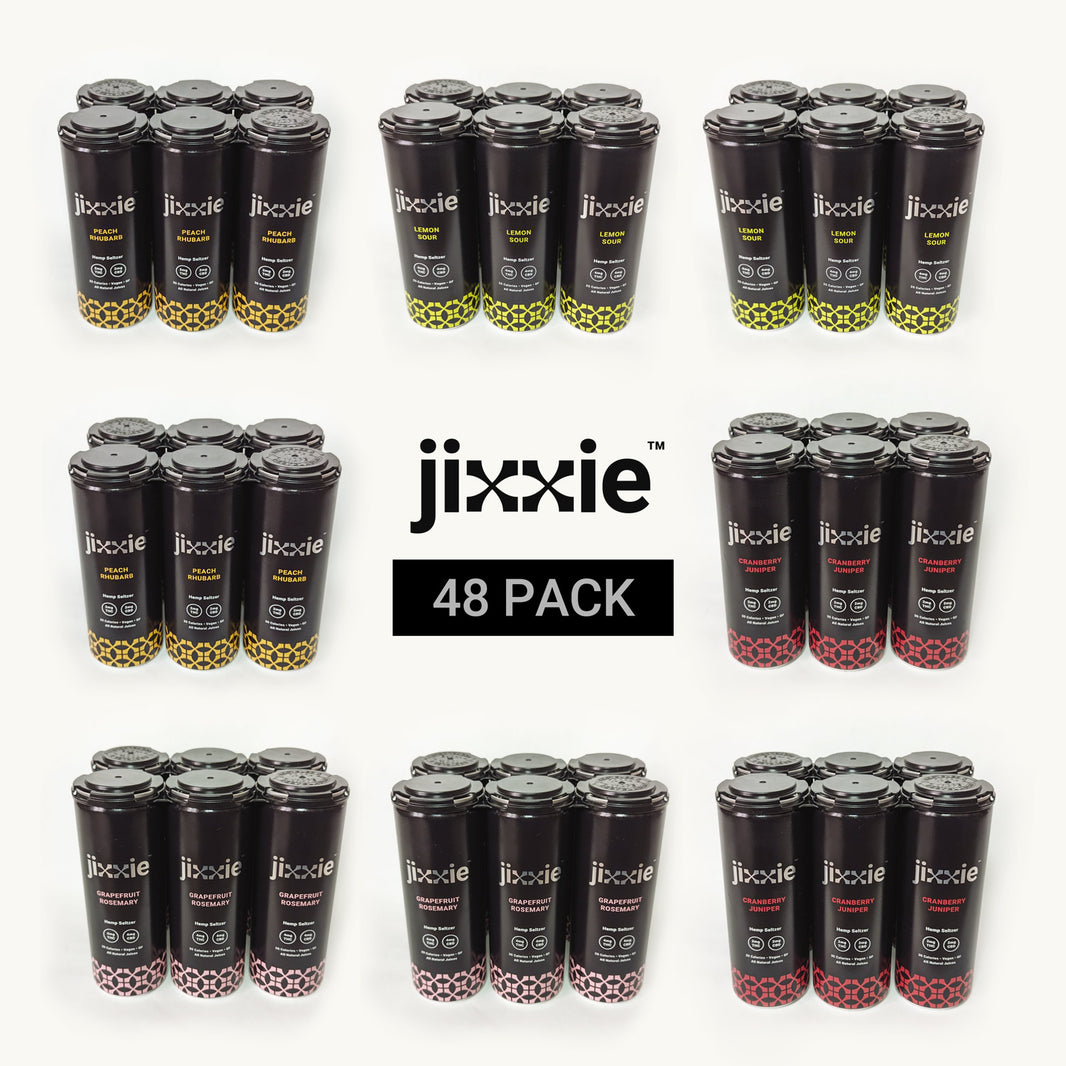 Jixxie THC & CBD Hemp Seltzers. All natural Cannabis beverages. – jixxie