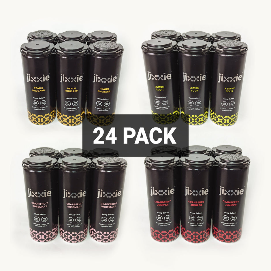 Jixxie THC & CBD Hemp Seltzers. All natural Cannabis beverages. – jixxie
